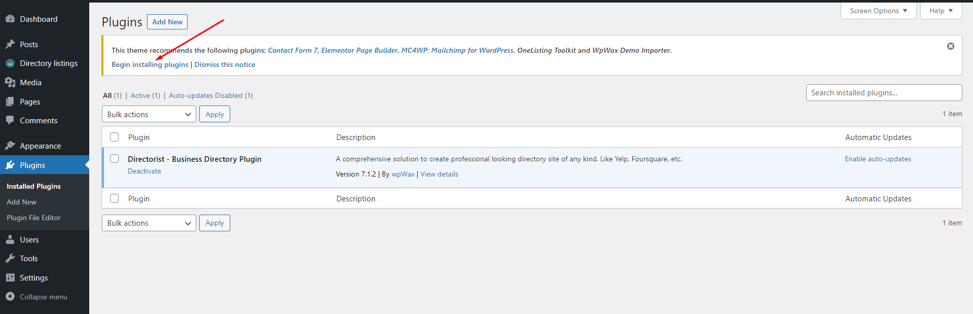How to Build a Directory Website with WordPress for free