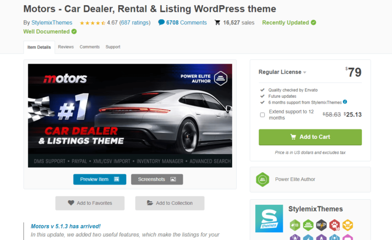 5 Best WordPress Car Dealer Themes for Your Directory Website