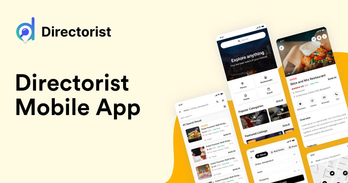 Create Business Directory Apps for Your Directory Websites